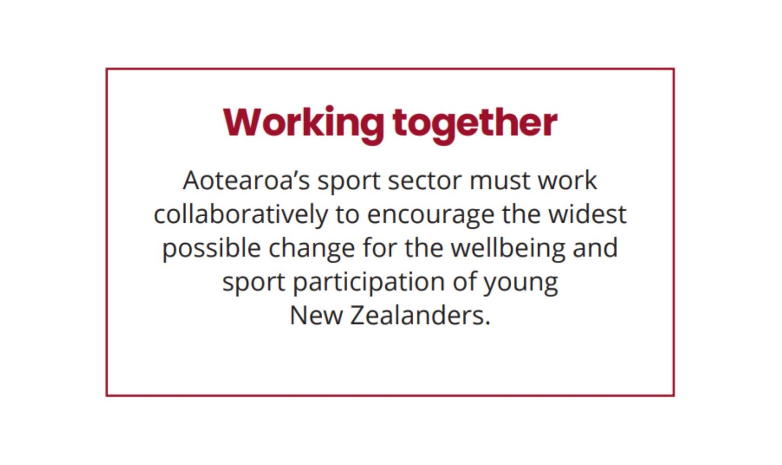 Let’s work together - Balance is Better