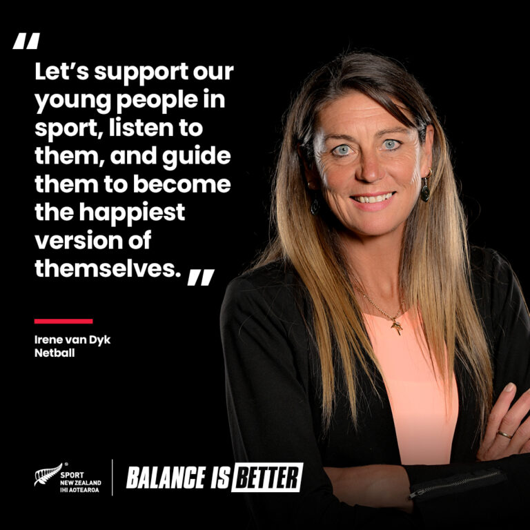 Q&A with Balance is Better Champion, Irene van Dyk - Balance is Better